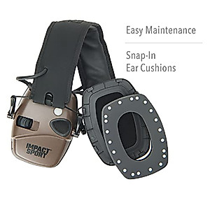 Howard Leight Honeywell Ademco Howard Leight Impact Sport with Bluetooth, Flat Dark Earth (R-02549)