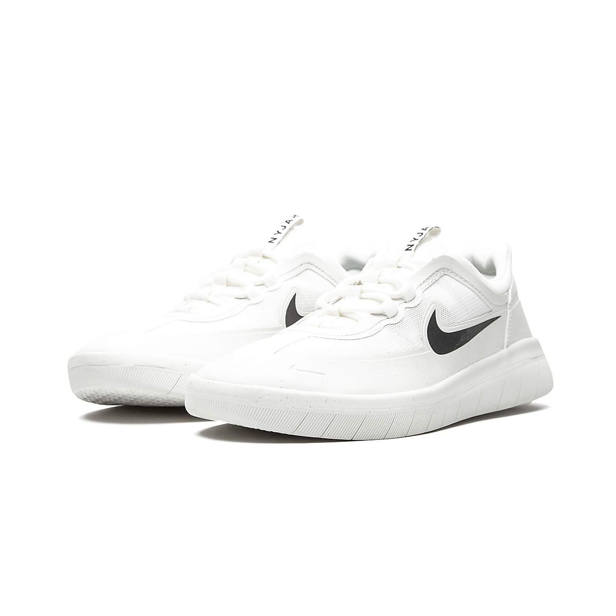 Nike Men's SB Nyjah Free 2.0 Sneaker, Summit White/Summit White/Blac, 8
