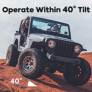 ICECO GO20 Dual Zone Portable Refrigerator, Separate Control, 21 Quart/20 Liter, DC & AC, 0℉ to 50℉, with Danfoss Compressor, Mini Fridge Cooler Refrigerator for Outdoor, Home Use, White