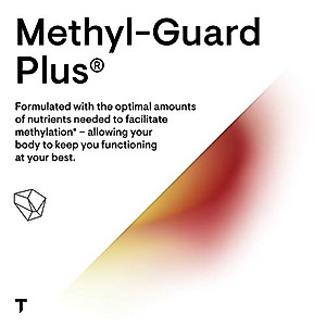Thorne Methyl-Guard Plus - Active folate (5-MTHF) with Vitamins B2, B6, and B12 - Supports methylation and Healthy Level of homocysteine - Gluten-Free, Dairy-Free, Soy-Free - 90 Capsules