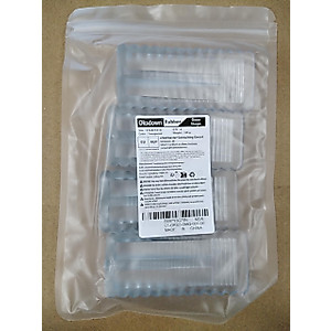 Oksdown 4 Pack Clear Rubber Door Stopper Wedge Sturdy Door Stop Stackable Anti Slip Heavy Duty Silicone Transparent Doorstop for Floor Patio