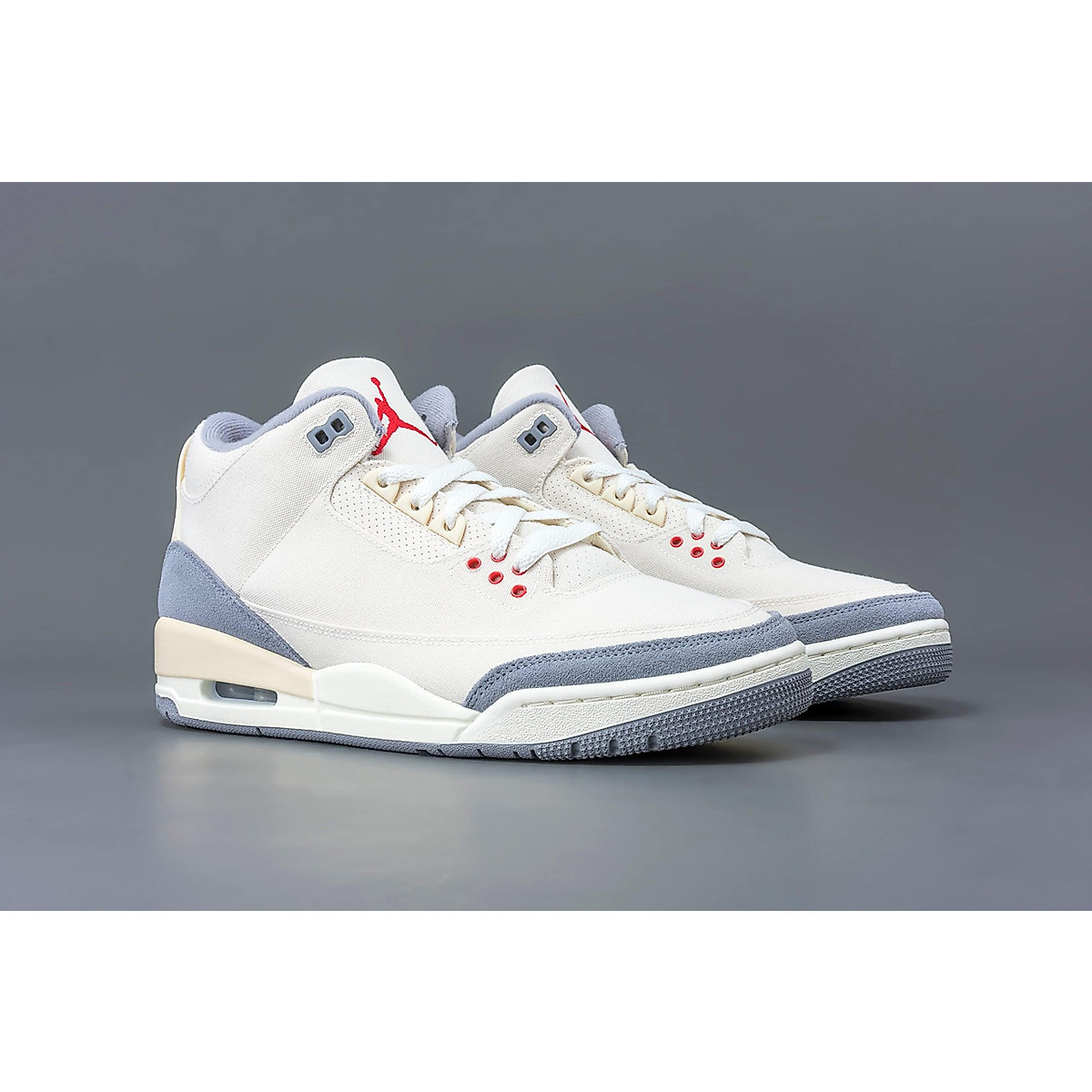 Jordan Mens Air 3 DH7139 100 Muslin - Size 12