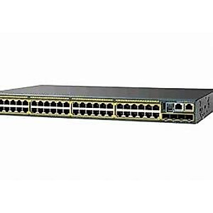 Cisco Systems WS-C2960X-48LPS-L Catalyst 2960X-48LPS-L Switch Managed 48x10/100/1000 (PoE+) +4xGigabit SFP Rack