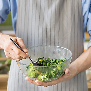 Bblina 8 Pieces Large Serving Spoons, Stainless Steel Buffet Serving Spoons