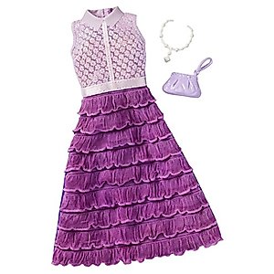 Barbie Fashions Complete Look - Purple Dress