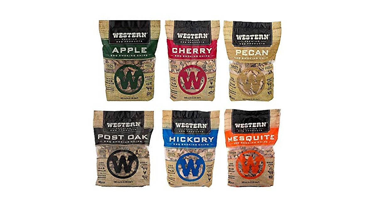 Western Wood Smoking Chips Variety Pack - Perfect for Grilling