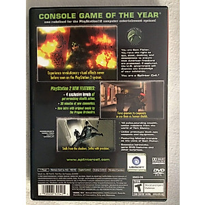 Tom Clancy's Splinter Cell - PlayStation 2 (Jewel case) (Renewed)