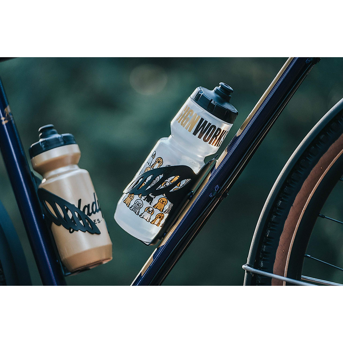 Portland Design Works | Sparrow Cage, Bicycle Water Bottle Cage, Black