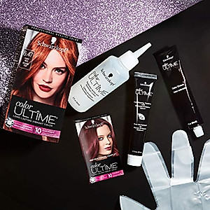 Schwarzkopf Ultime Permanent Hair Color Cream, 6.47 Fiery Red, 5.7 Fl Oz
