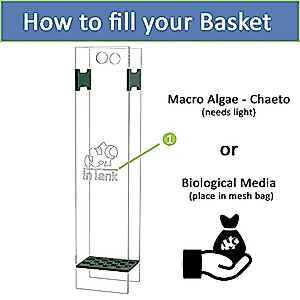 inTank Fuge Basket for Coralife LED BioCube 32