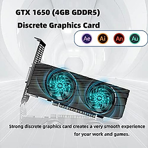 Mini PC for Gaming 8K UHD i7 11700F Mini Desktop Computer with GTX 1650 4GB GDDR5 Mini Gaming PC Windows 11 Pro DDR4 32GB RAM 512GB SSD, 2TB HDD, RJ45 LAN, HD DP DVI, WiFi6, BT 5.2 Small Desktop PC