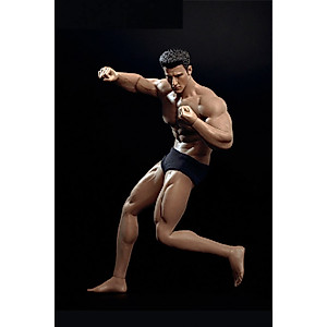 1/12 Scale Male Action Figure,6inch Male Super-Flexible Seamless Action Figure Body Doll Collection(TM02A Strong Version)