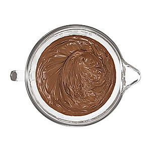 KitchenAid 5-Qt. Tilt-Head Glass Bowl with Measurement Markings & Lid