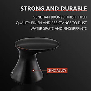 LOWCUS 73835-RB Robe Hook, Solid Metal, Venetian Bronze