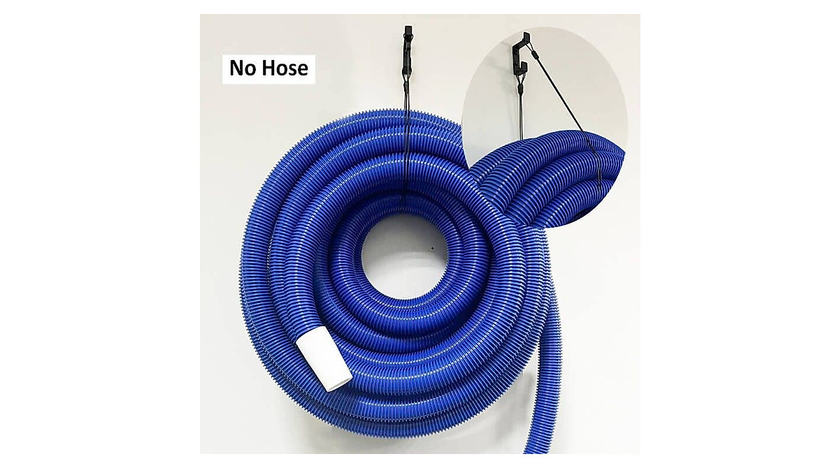 Heavy Duty Pool Hose Hanger & Garden Tool Wall Mount Hook