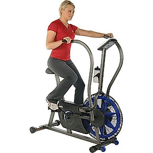Stamina Airgometer Exercise Bike - Smart Workout App, No Subscription Required