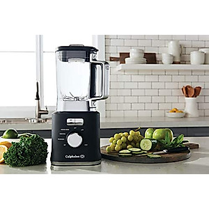 Calphalon Precision Control 50 Oz Blender with 900-Watt Base and BPA-free Tritan jar, Matte Black