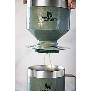 Stanley 10-09383-001 The Perfect-Brew Pour Over Hammertone ,0.35 liters, Green NA