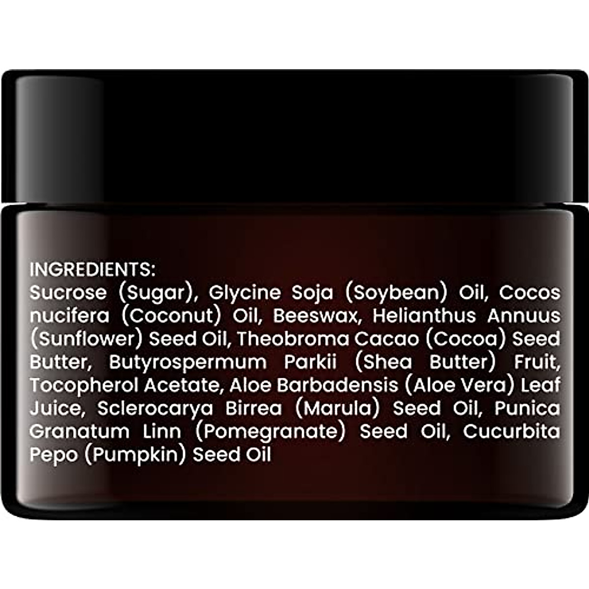 Brooklyn Botany Lip Scrub Exfoliator 1 oz – Lip Moisturizer for Dry Lips and Chapped Lips – Gentle Lip Exfoliator for Smooth and Brighter Lips – Coconut Flavor