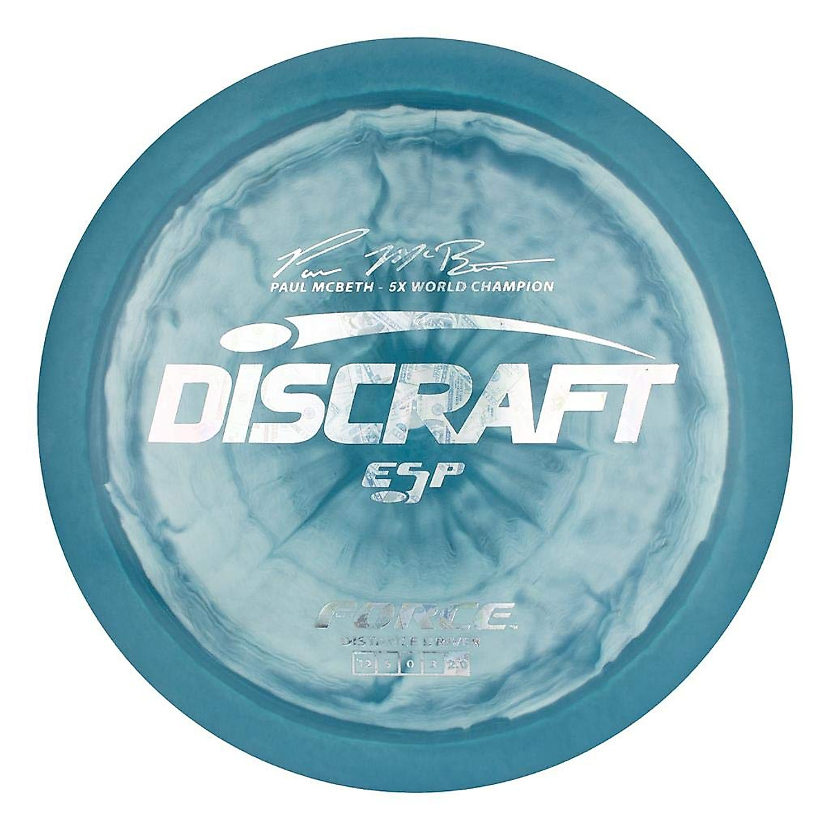 Discraft Limited Edition Paul McBeth Signature ESP Force Distance Driver Golf Disc [Colors May Vary] - 170-172g