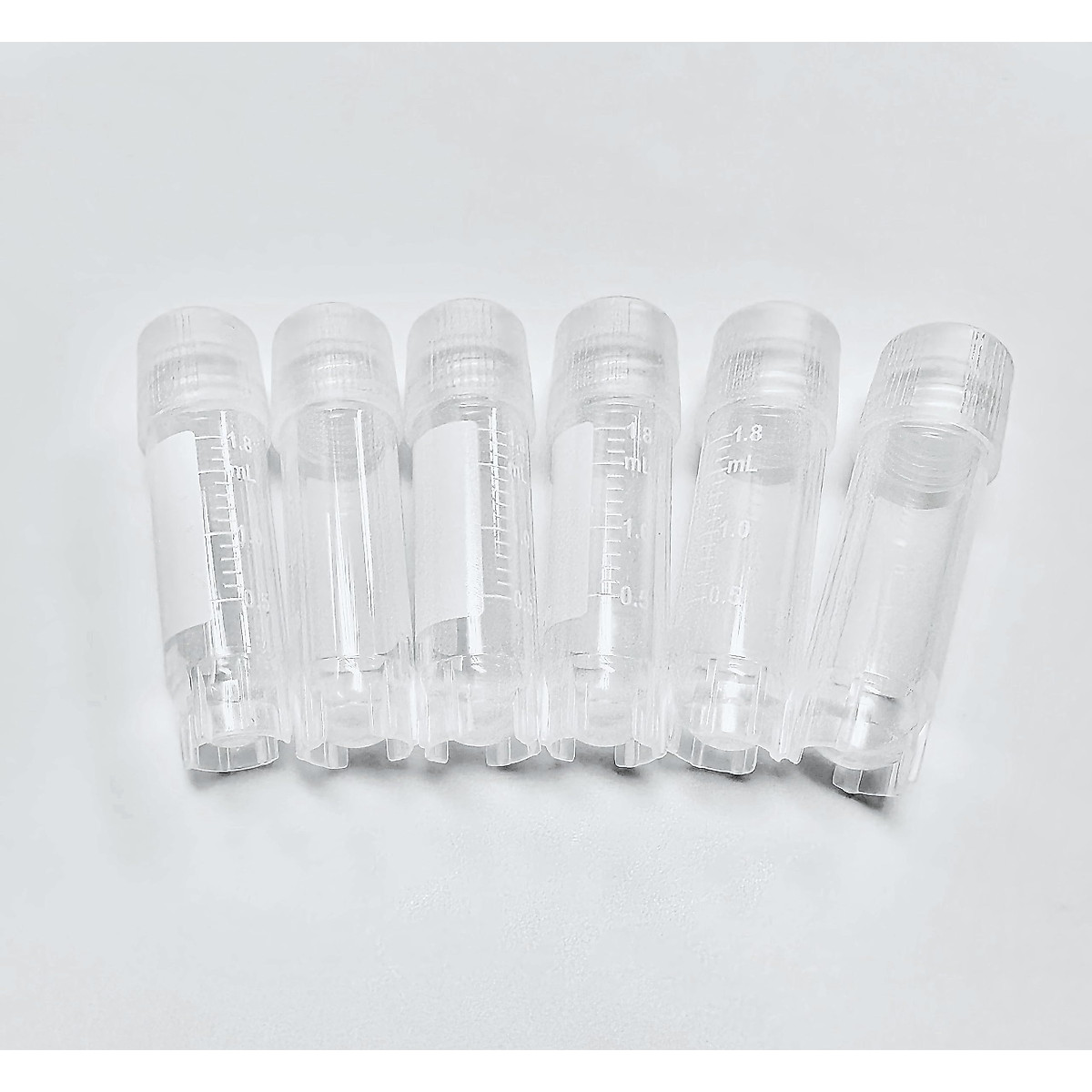 Cryogenic Vial, 2 mL, Sterile, RNase & DNase Free, 50 Pcs/Bag, Thickened Tube Wall, Made from high Quality Polypropylene