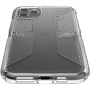 Speck Products Presidio Perfect-Clear with Grip iPhone 11 PRO Max Case, Clear/Clear (136509-5085)