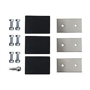 KINTLE 3-Pack 100% Stainless Snowblower Direct Fit Impeller Kit Compatible with Hon-da Snowblower, Fits HS624, HS724, HS828, HS928, HS1132, HS1332 Track Model.