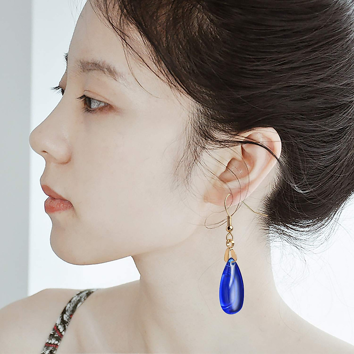 50pcs Stainless Steel Earring Hooks Hypoallergenic French Wire Earring Ball Hooks with Pendant Clasp for Crafts DIY Jewelry Making