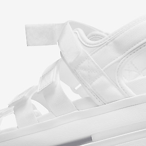 Nike Women's Icon Classic Sandal NA White/Pure Platinum-White (DH0224 100) - 9