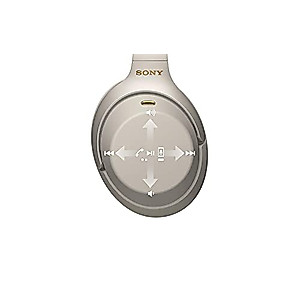 SONY WH1000XM3 Bluetooth Wireless Noise Canceling Headphones Silver WH-1000XM3/S (Renewed)