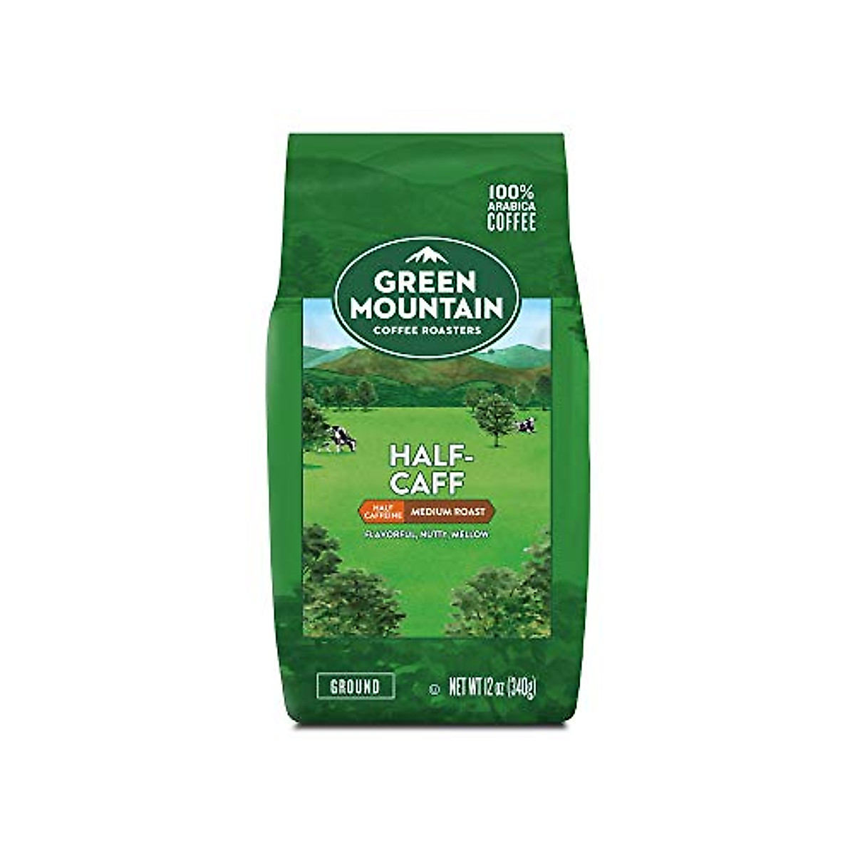 Green Mountain Coffee Roasters Half-Caff, 12 oz. Ground