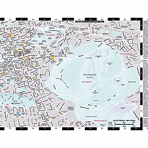 Streetwise Edinburgh Map - Laminated City Center Street Map of Edinburgh, Scotland (Michelin Streetwise Maps)