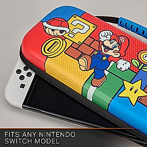 PowerA Protection Case for Nintendo Switch or Nintendo Switch Lite - Mario Pop, Protective Case, Gaming Case, Console Case - Nintendo Switch