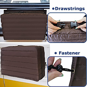 ONELIGHT Window AC Unit Cover Indoor, Air Conditioner Covers for Inside Units,fits up to 25"x18"x3.5"
