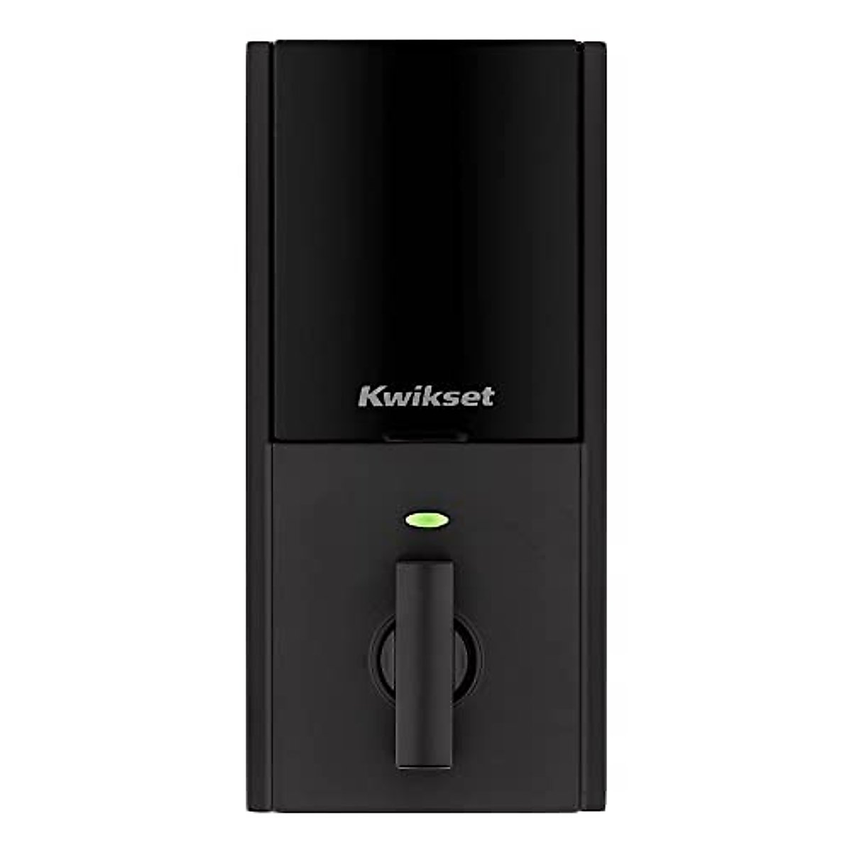 Kwikset Home Connect 620 Keypad Connected Smart Lock with Z-Wave Technology Featuring SmartKey Security in Matte Black