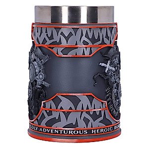 Nemesis Now Magic The Gathering Five Colour Wheel Tankard, Resin, Grey, 1 Count (Pack of 1)