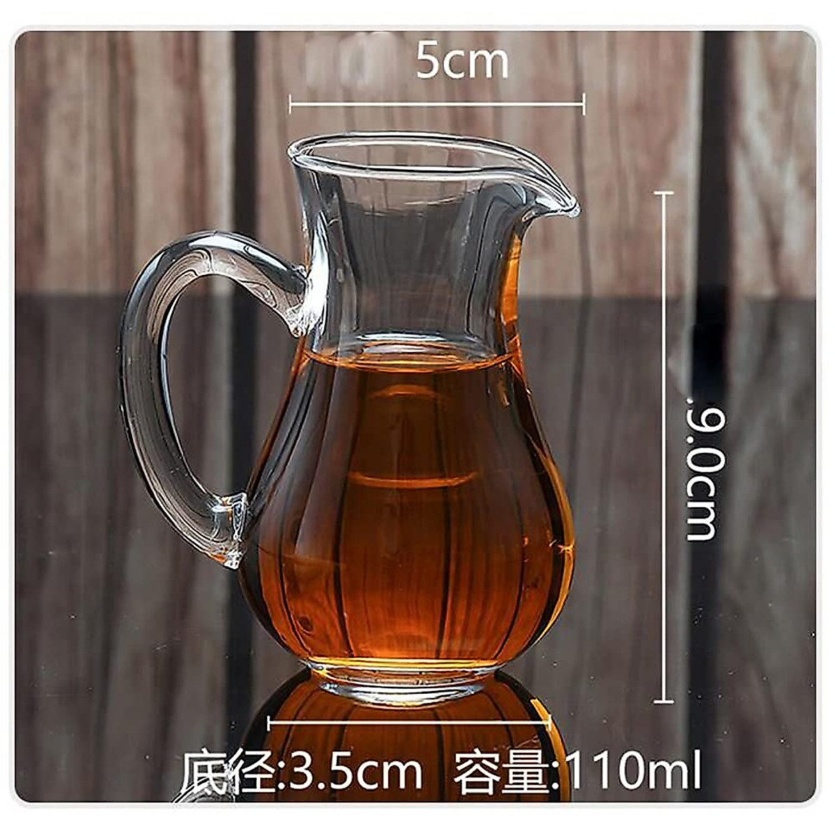 Super Small wine Goblet cup ultra-transparent glass goblet a cup of Maotai small glass of spirits Set of 7pcs