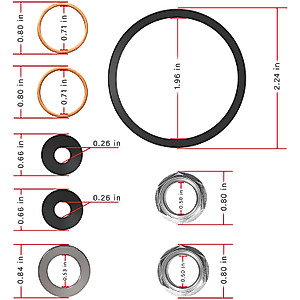 Replacement for Kohler GP30090 Niedecken Repair Kit, Valve Repair Kit For Niedecken Shower Faucet