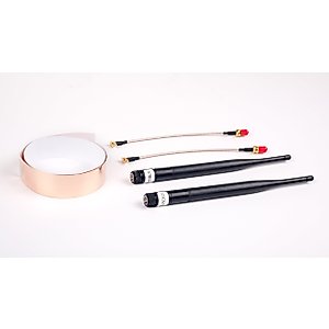 SummitLink ADS-B High Gain Antenna 1x 978MHz 1x 1090MHz for DIY ADS-B Raspberry Pi Building Kit