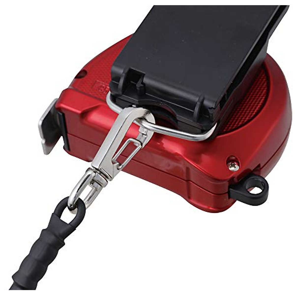 Tajima SSSF-25BW 25 ft. x 1 in. Standard Steel Sigma Stop Tape Measure with Safety Belt Holder