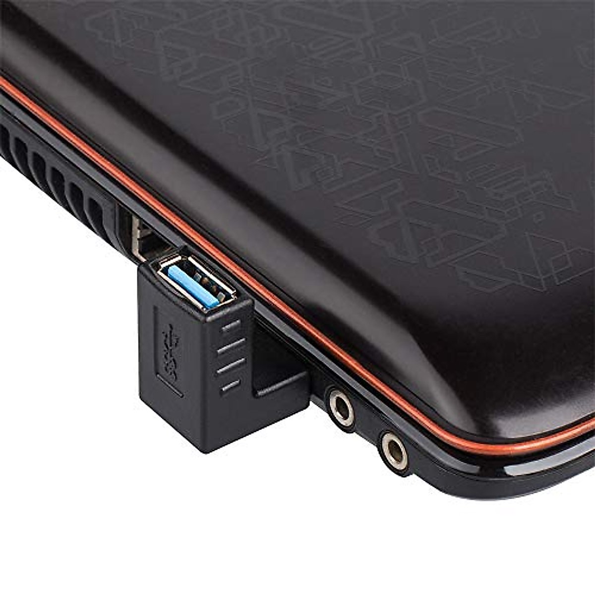 YuCool USB 3.0 Adapter and USB 3.0 Extension Cable, Left and Right Angle Extension Data Cable and Vertical Up and Down Angle Coupler Connector