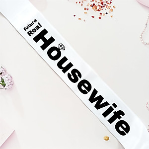Magnusson's Garden Future Real Housewife Sash, Bachelorette Bridal Shower Engagement Party Bride-to-Be Sash, Real Housewives TV Show Inspired Gift for Women