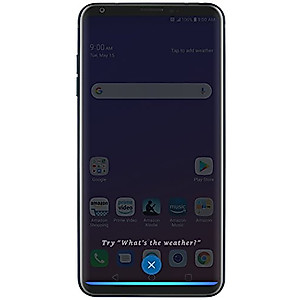 LG V35 ThinQ with Alexa Hands-Free – Prime Exclusive Phone – Unlocked – 64 GB – Aurora Black