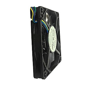 Everflow 70x70x10mm Ultra High Speed Dual Ball Bearing 12 Volt PWM Fan R127010BUAF