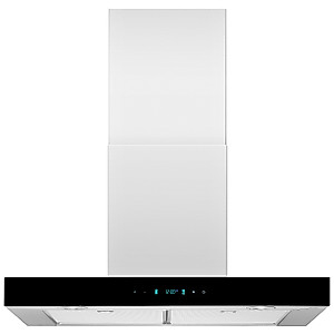 Blue Ocean 30" RHKE3 Stainless Steel Wall Mount Kitchen Range Hood | 760 CFM | LED Lights | PRO PERFORMANCE | LED Touch Panel w/Digital Clock | Ducted/Ductless Convertible Duct