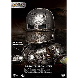 Beast Kingdom Iron Man Mark 1 EAA-117 Egg Attack Action Figure, Multicolor