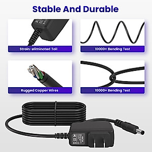 Replacement XXSZHY Charger for Philips Norelco HQ840 Multigroom Series 3000 MG3750 MG3750/10 MG3750/50 MG3750/60 MG3760 MG3760/50 Power Supply Charging Cord 8V 100mA