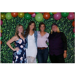 Art Studio Green Leaves Photography Backdrops Spring Nature Party Decoration Outdoorsy Theme Newborn Baby Shower Backdrop Wedding Photo Background Studio Props Booth 8x6ft Vinyl