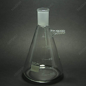 1000ML,24/40,Glass Filter Flask,Side Arm,Heavy Wall,Lab Glassware Flask