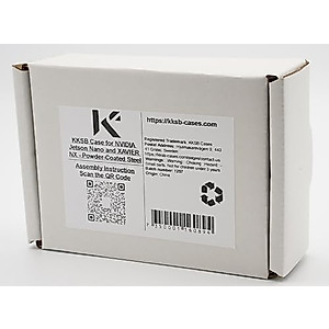 KKSB Steel Case Compatible with NVIDIA Jetson Nano B01 and Xavier NX | Space for Heatsink